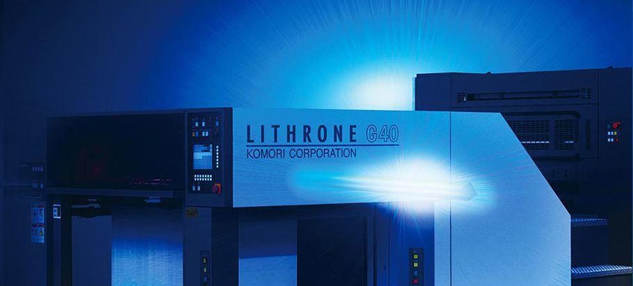 Komori Lithrone G40 LED-UV - NPN Printing